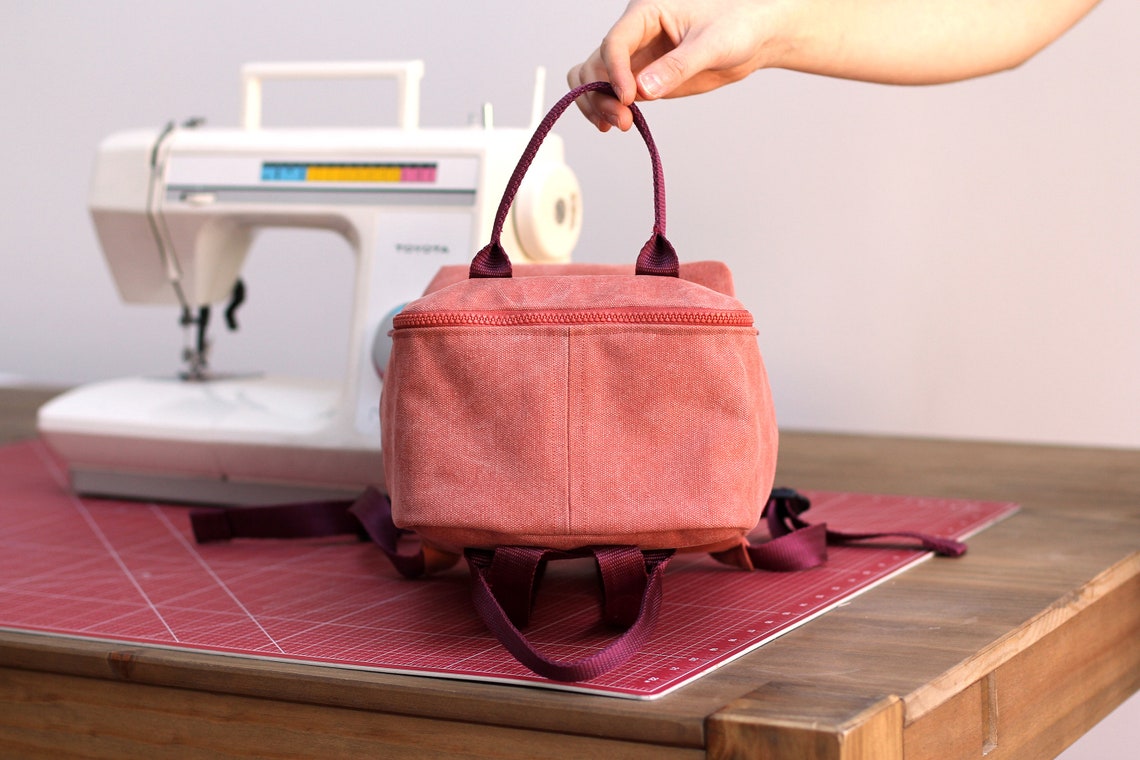 Mini Cesar Rucksack PDF Sewing Pattern english - Etsy Canada
