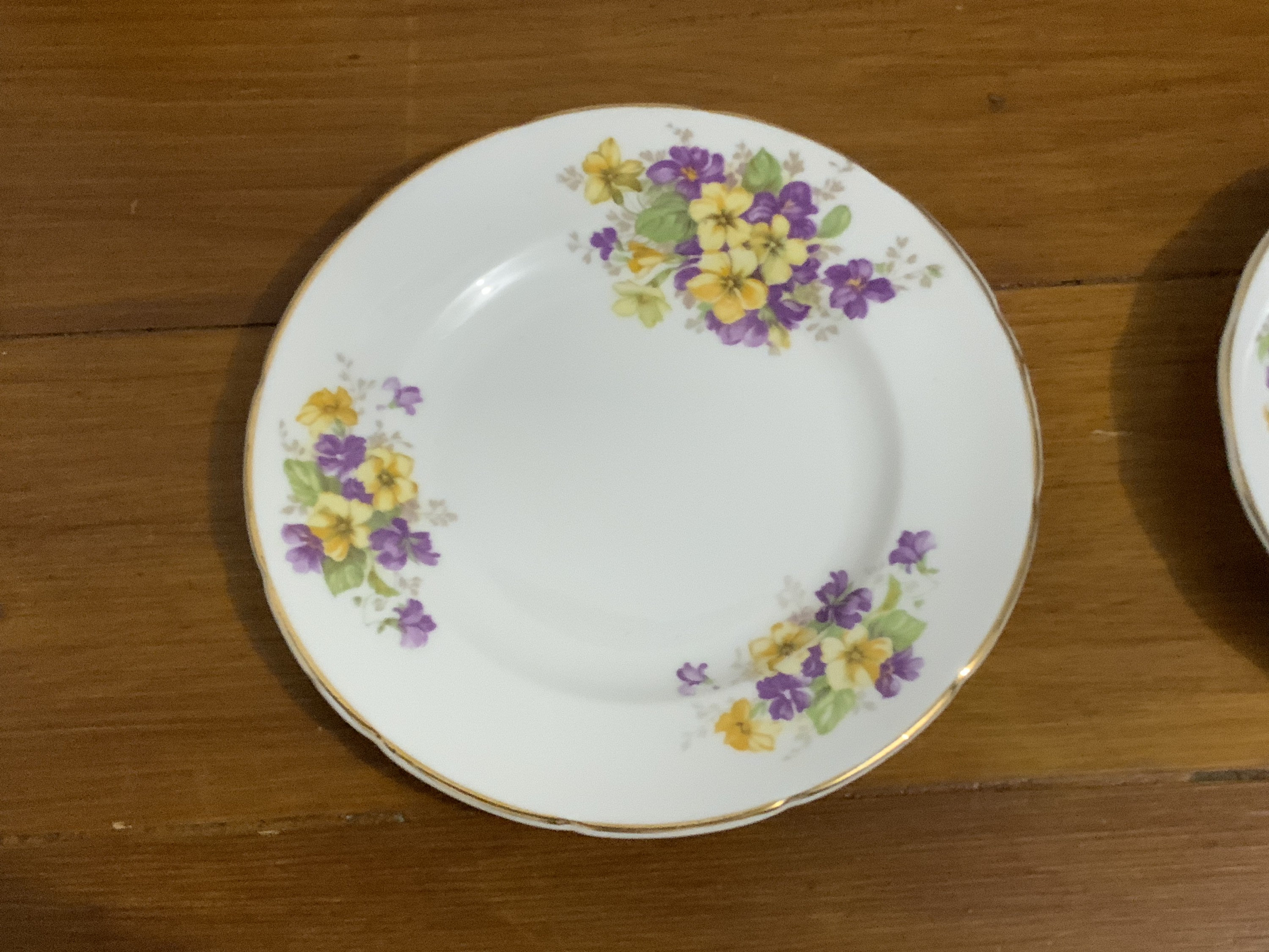 Teacup Trio CLIVE Staffs Bone China Tea Cup Trio - Etsy