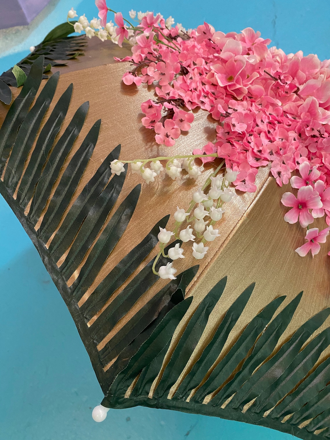 Pink Dream Umbrella - Floral Umbrella, Styling Prop, Festivals, Photo ...