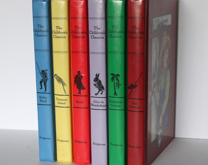 The Children's Classics Book Bundle Various Authors Hard Cover Vintage ...