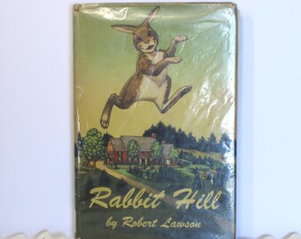 Newbery Award Winning Rabbit Hill by Robert Lawson, 1960 - Etsy