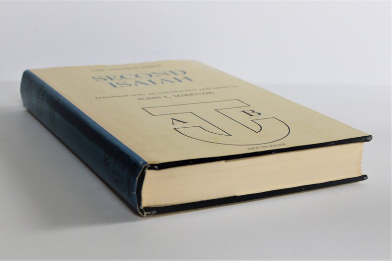 The Anchor Bible: Second Isaiah, 1968 Doubleday First Edition - Etsy ...