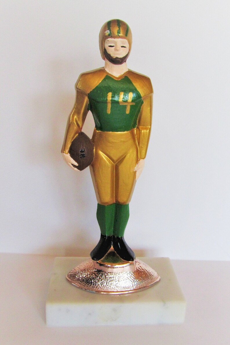Vintage 1960's Punt Pass & Kick Football Trophy Award | Etsy