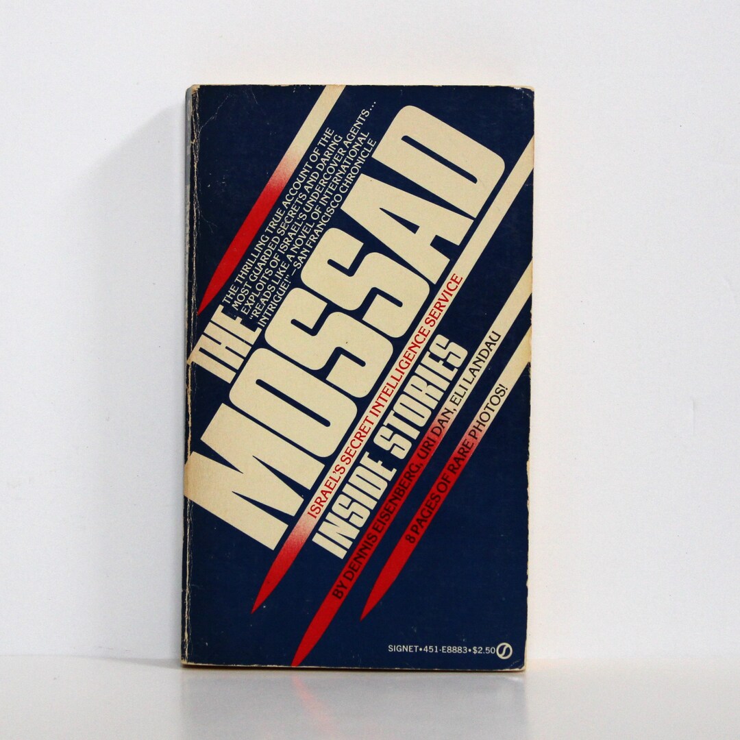 THE MOSSAD Inside Stories by Dennis Eisenberg Uri Dan & Eli - Etsy