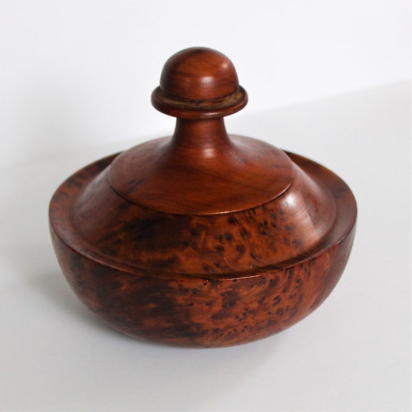 Wood Turned Box - Etsy