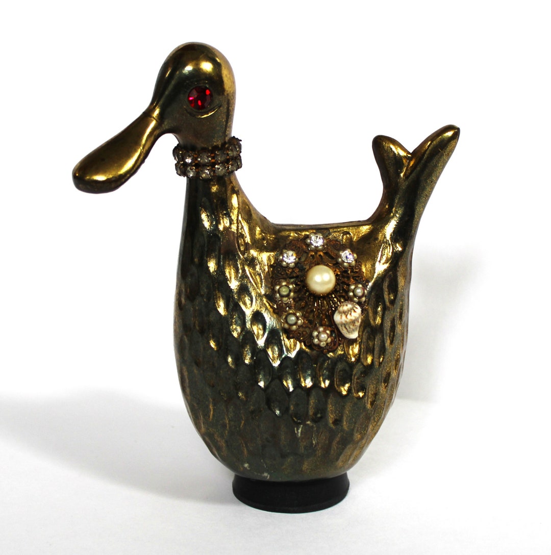 Ben Seibel Design Jenfred-ware Brass Duck Coin Bank ~ Rare! - Etsy