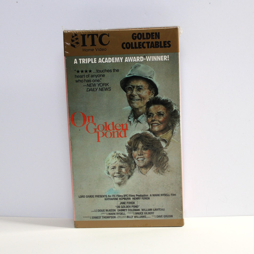 On Golden Pond 1988 ITC Golden Collectables VHS Tape New, Sealed - Etsy