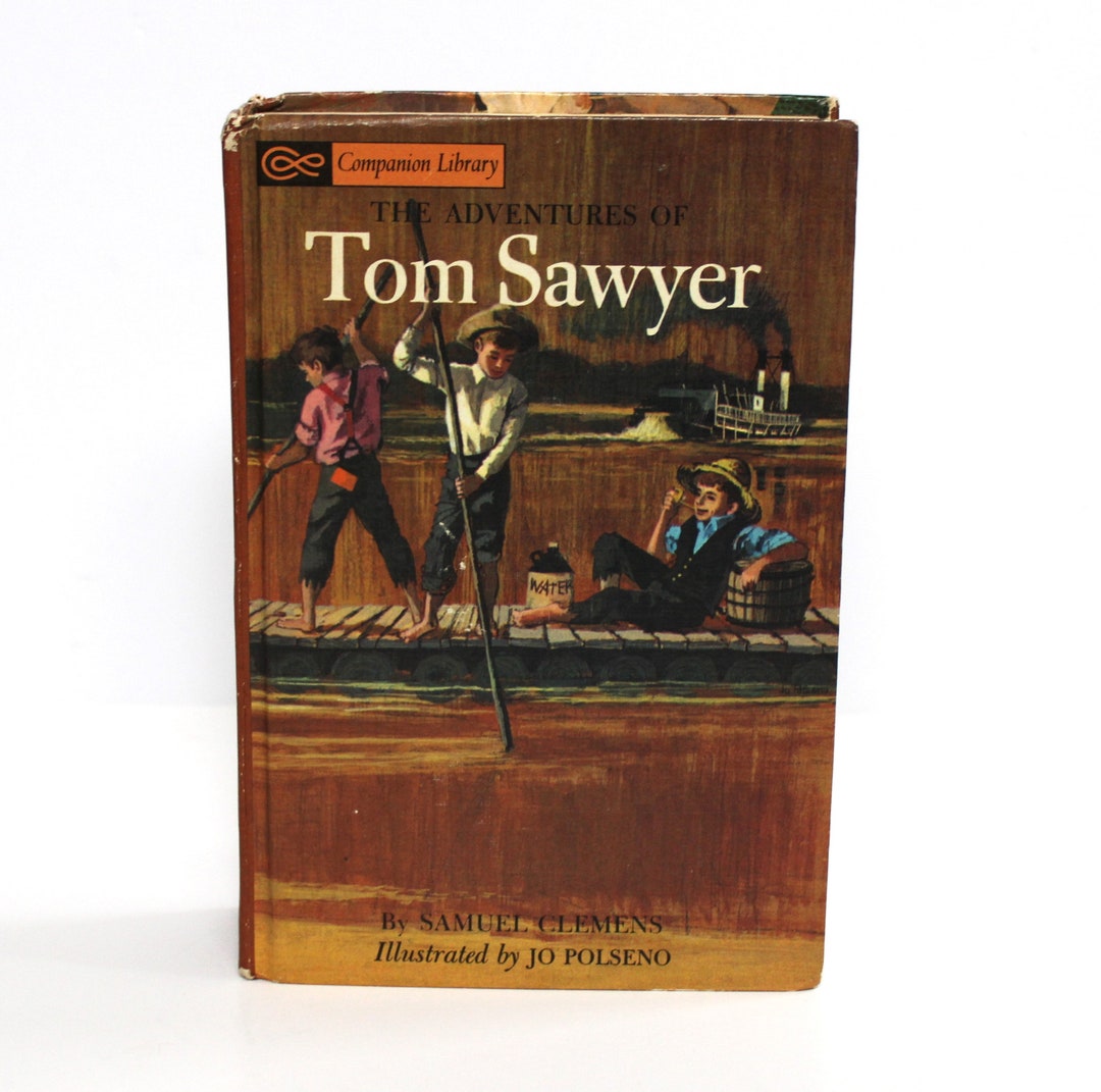1963 Companion Library 2 in 1 Book the Adventures of Tom Sawyer and ...