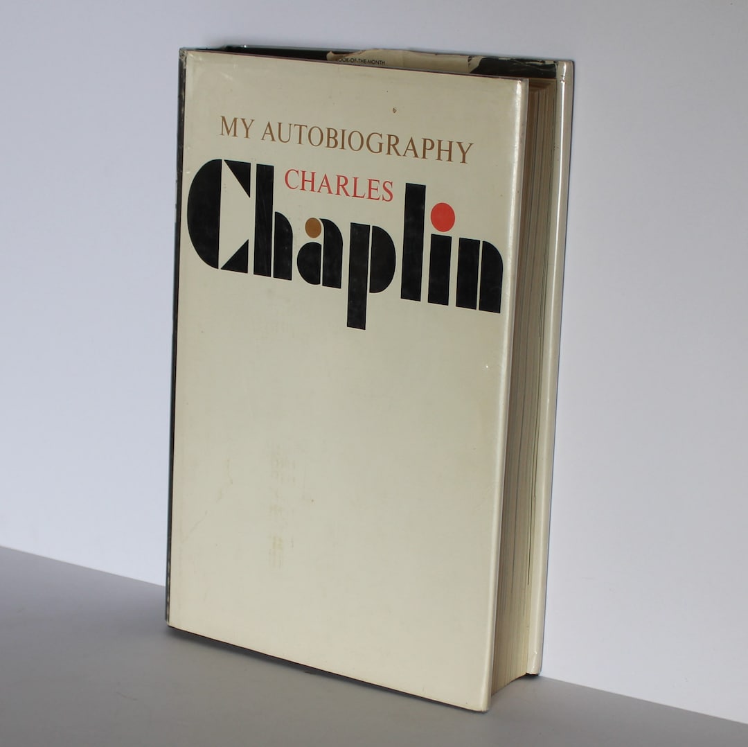 My Autobiography Charles Chaplin, 1964 Hardcover, First Printing - Etsy