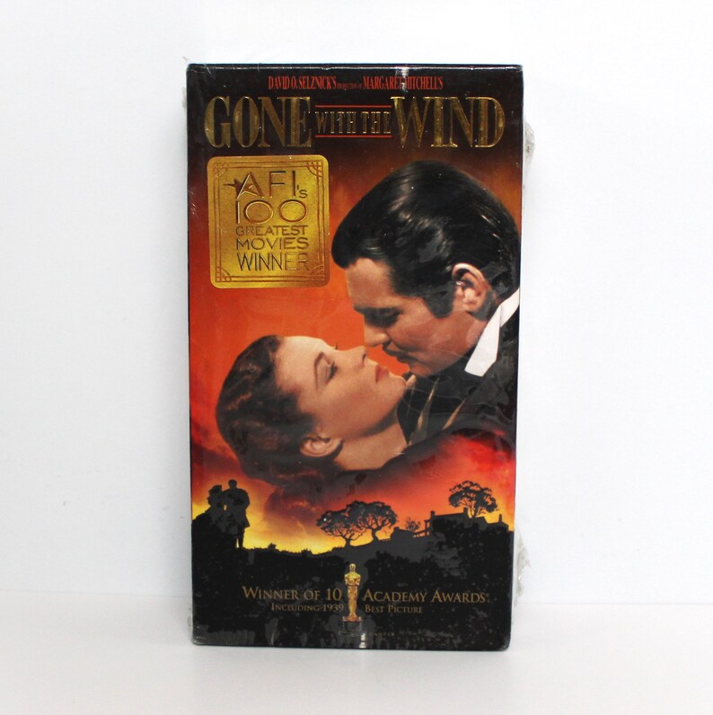 Gone With the Wind VHS 1998 2 Tape Box Set FACTORY - Etsy