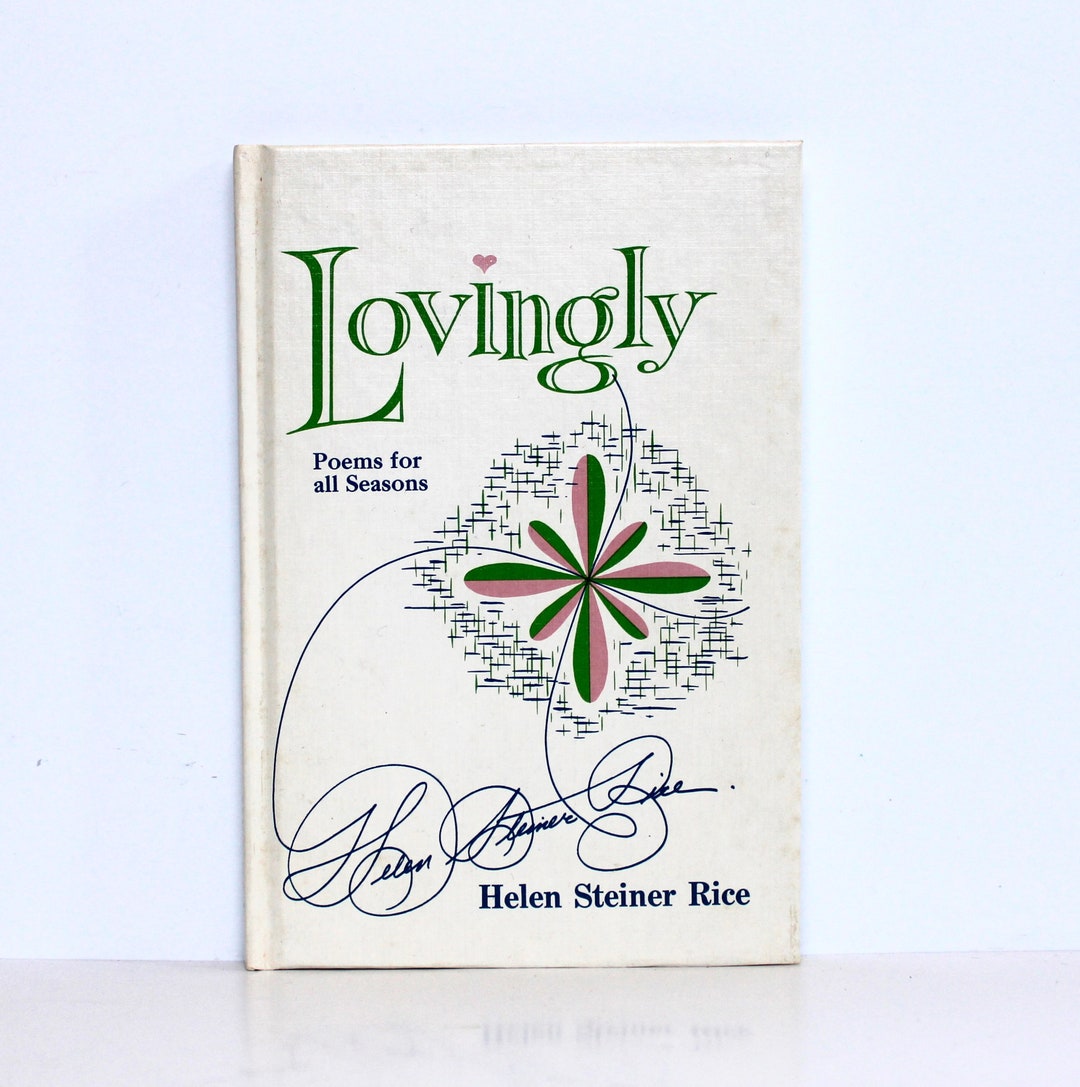 LOVINGLY Poems for All Seasons by Helen Steiner Rice (hardcover, 1970 ...