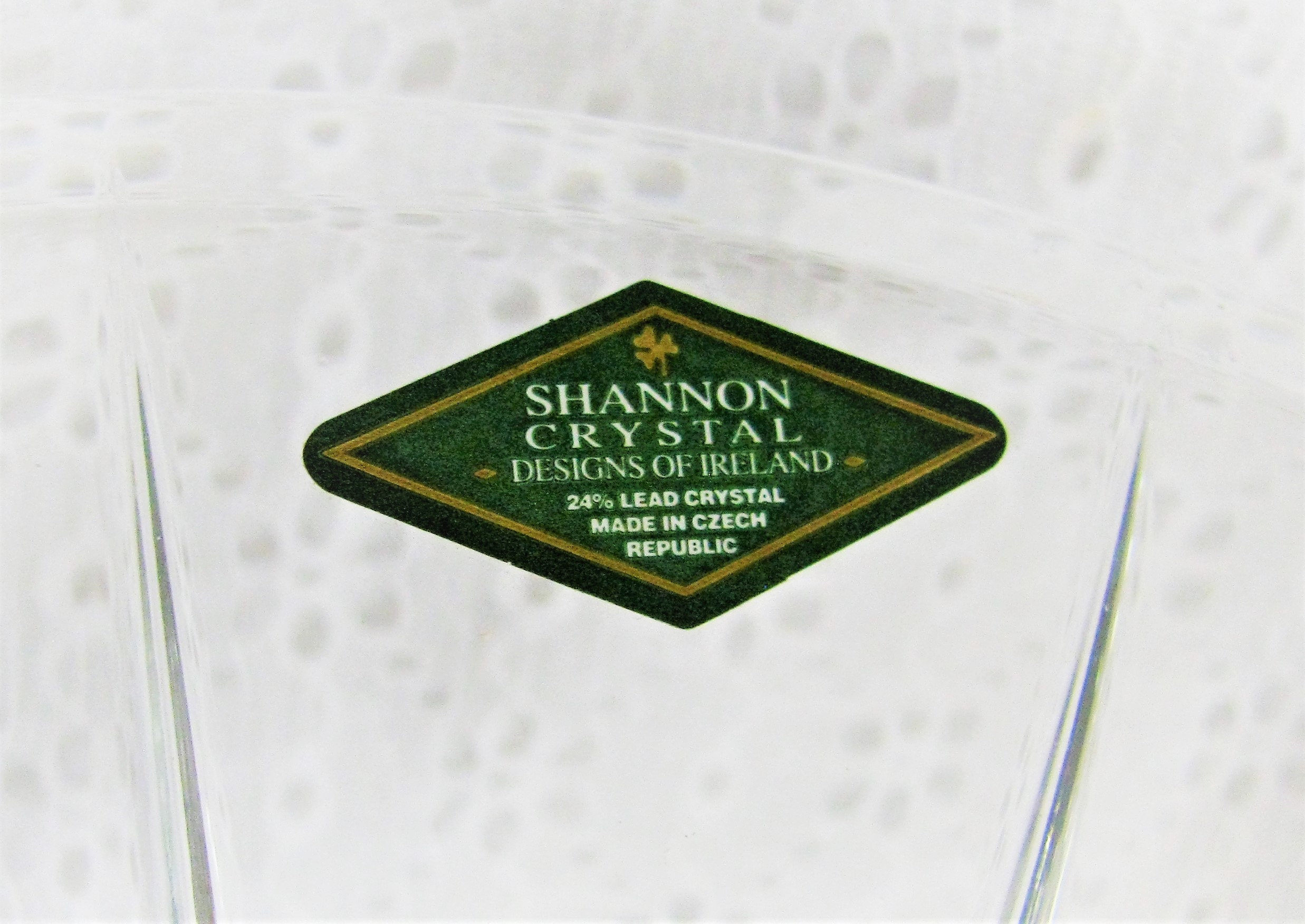 Shannon Crystal DESIGNS OF IRELAND 24% Lead Crystal Vase by - Etsy
