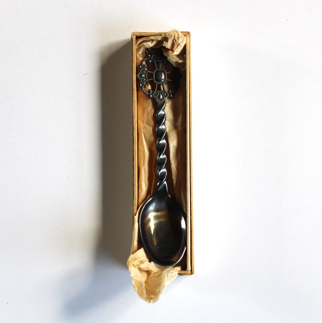 Vintage Souvenir Spoon Collectible Kings Cross Norway 40 GR SP - Etsy