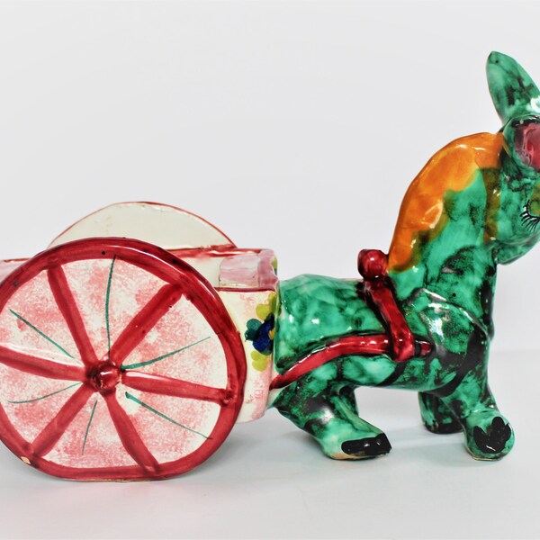 Donkey Pulling Cart - Etsy