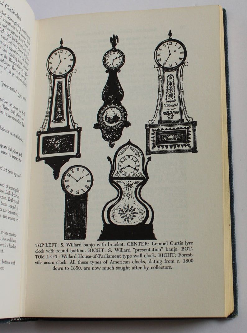 1958 American Clocks and Clockmakers by Carl W. Drepperd HC Book - Etsy