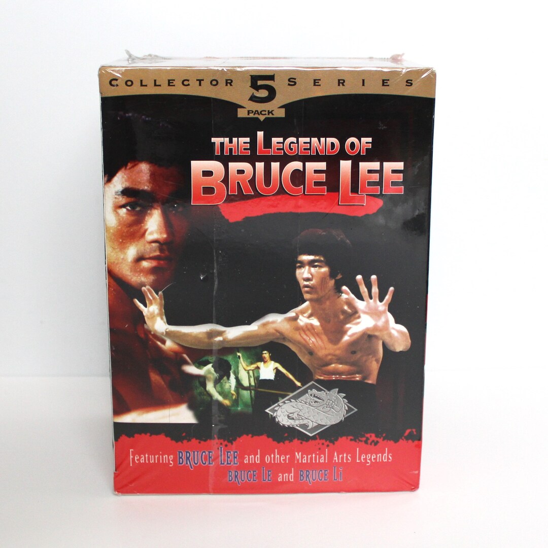 The Legend of Bruce Lee, Collectors Series, 5 Tape Box Set, VHS 1997 ...
