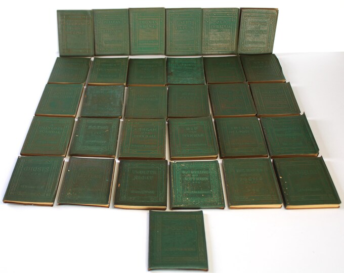 1920s Little Leather Library Collection: 31 Miniature Classic Books - Etsy
