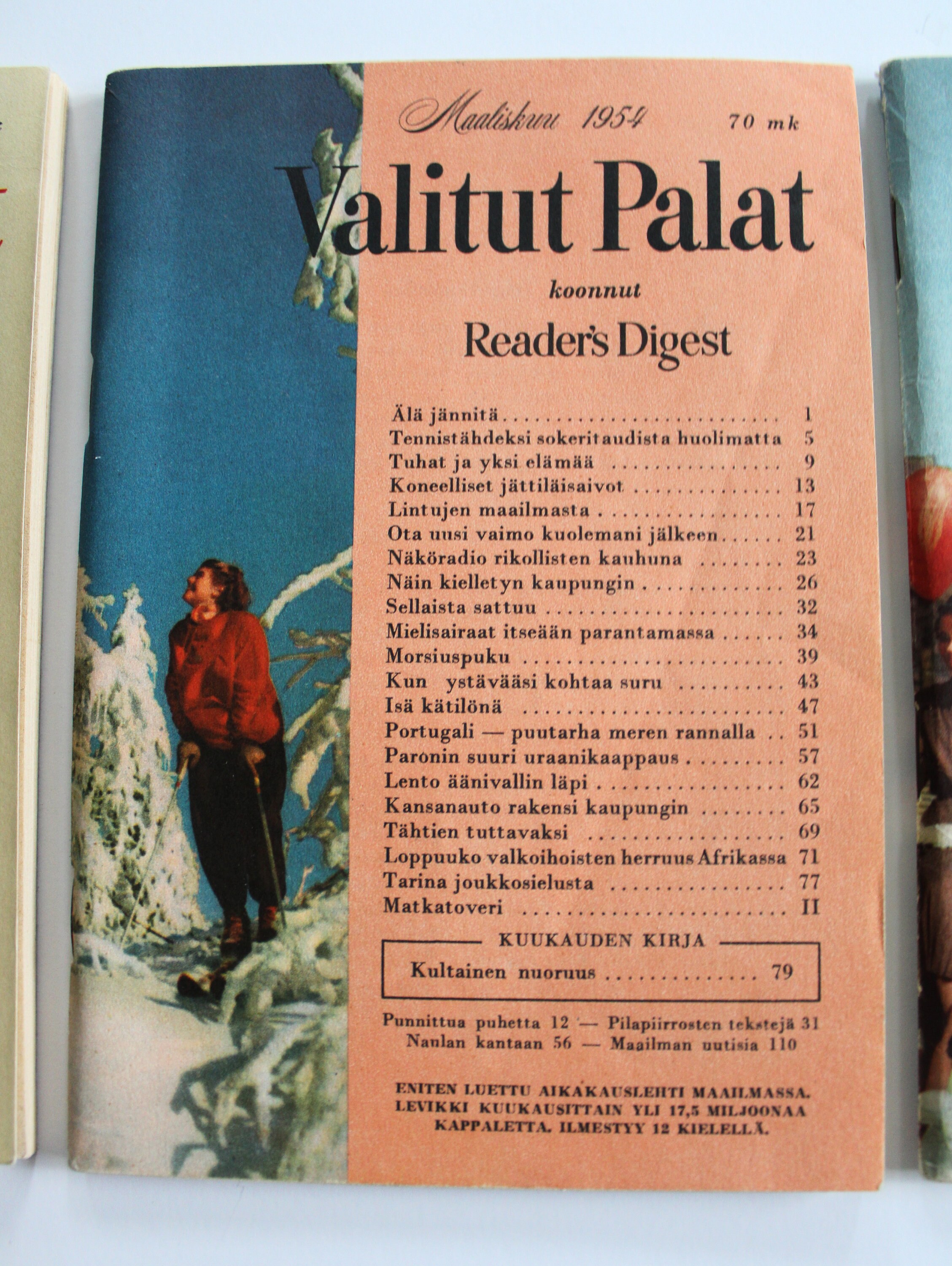1954 Finnish Language READER'S DIGEST Valitut Palat - Etsy