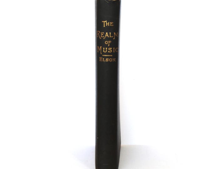 The Realm of Music: Louis C. Elson, 1908 Hardcover - Etsy