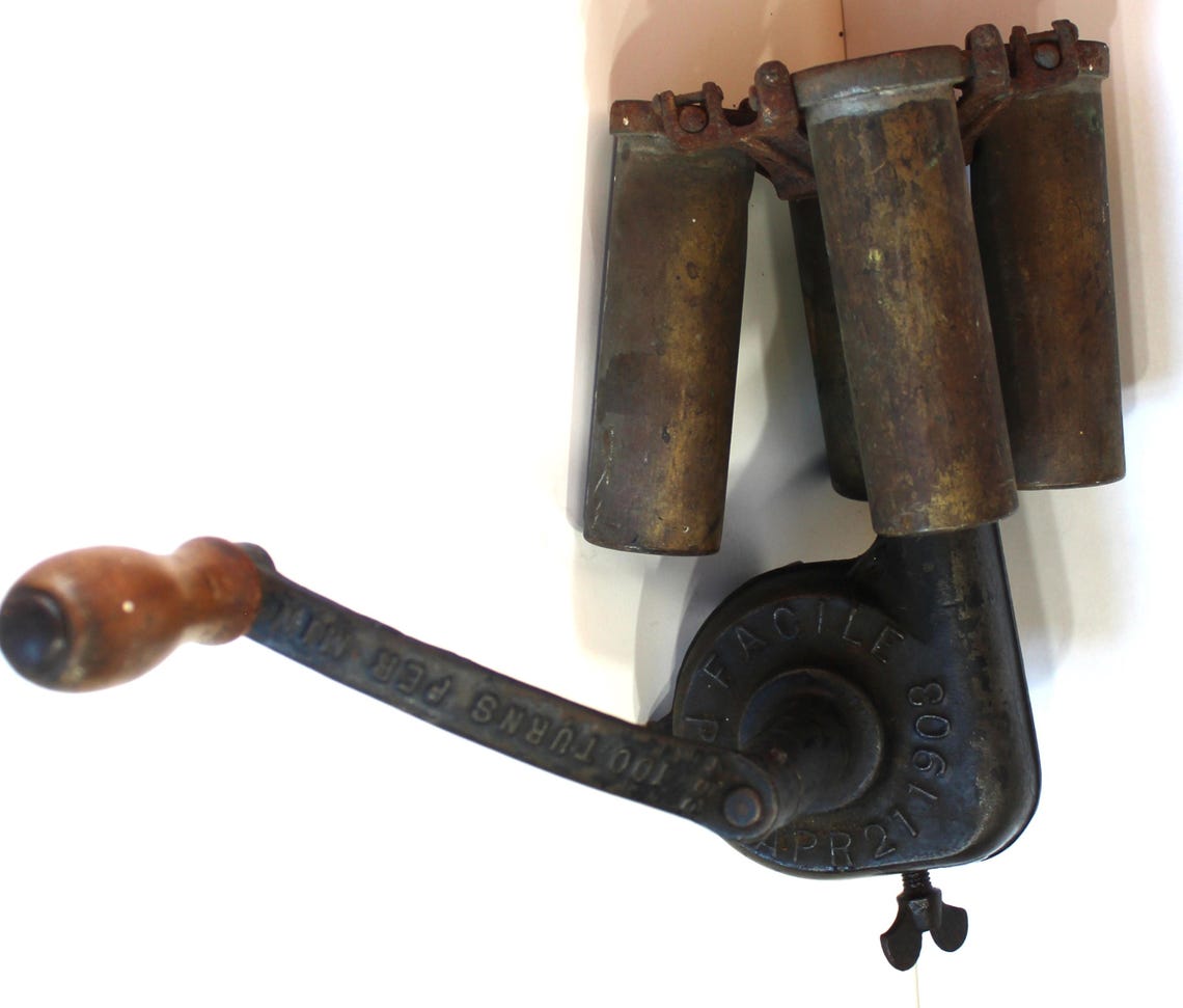 Antique 1903 Cream Separator Milk Cream Tester Centrifuge Hand Crank - Etsy