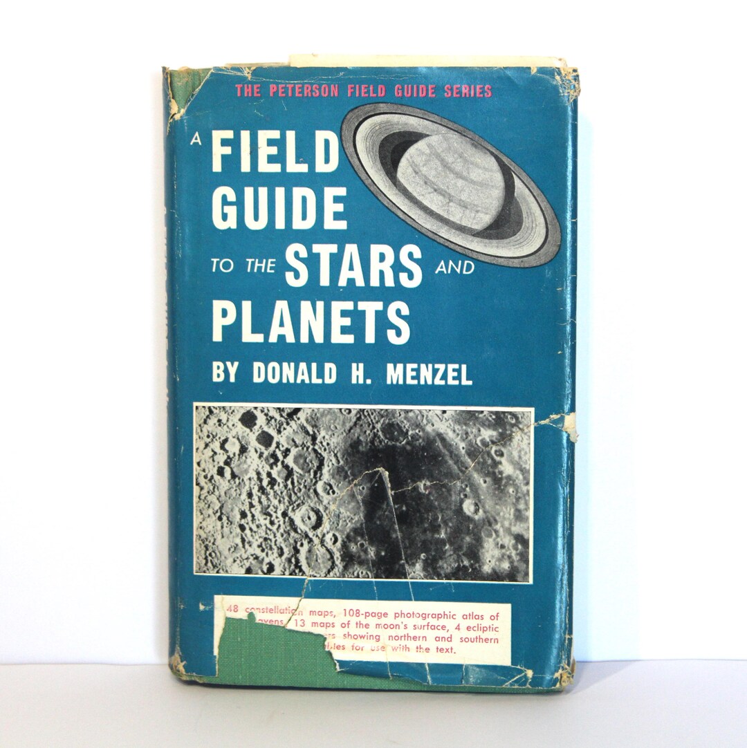 Vintage 1964 A Field Guide to the Stars and Planets, Donald H Menzel HC ...