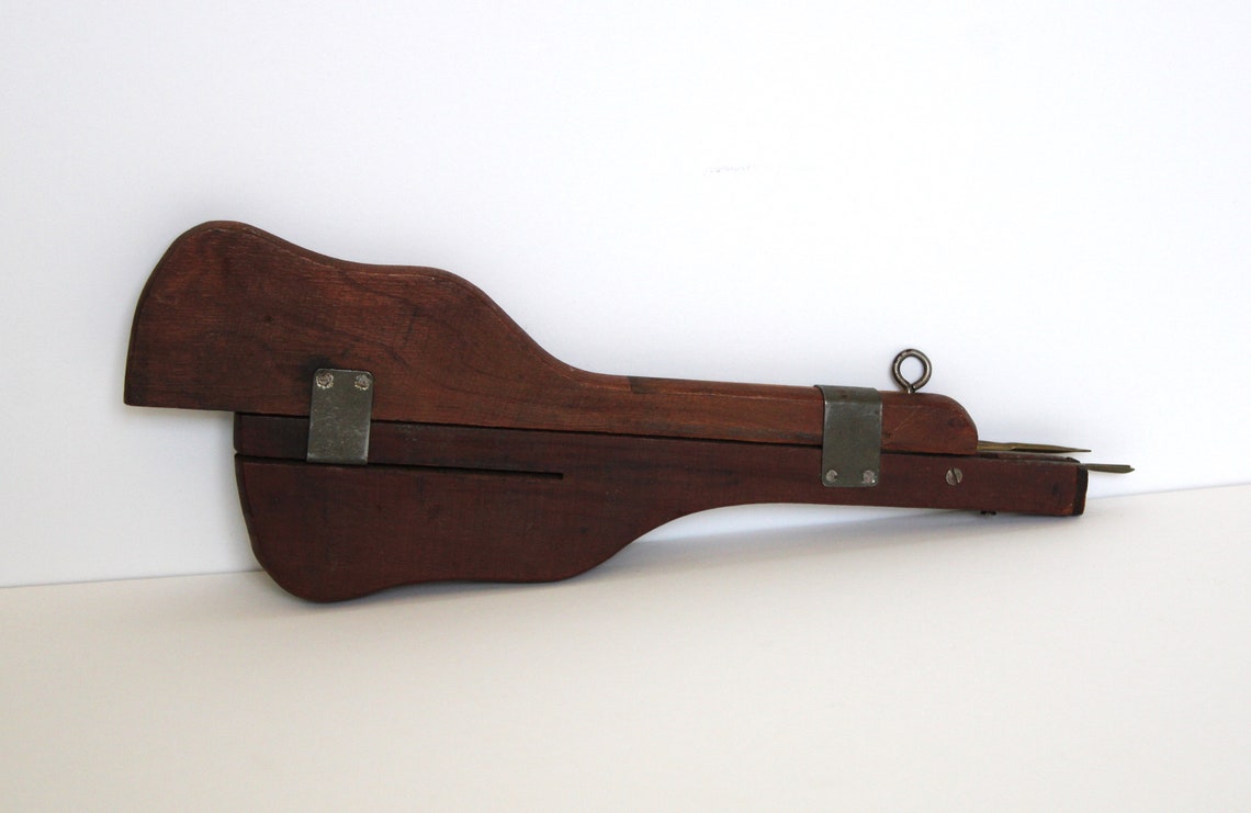 Antique 1880's Weaving Rug Shuttle Needle Hooking Punch - Etsy