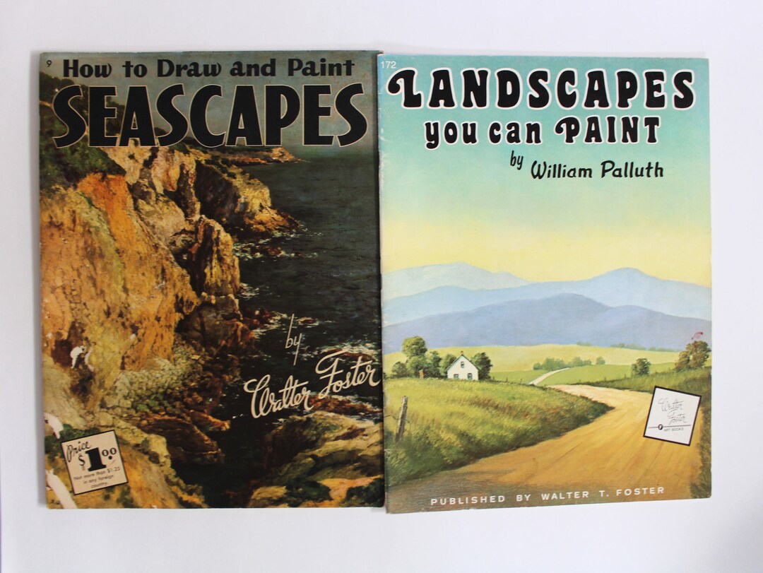 How to Draw and Paint Seascapes and Landscapes by Walter Foster and ...