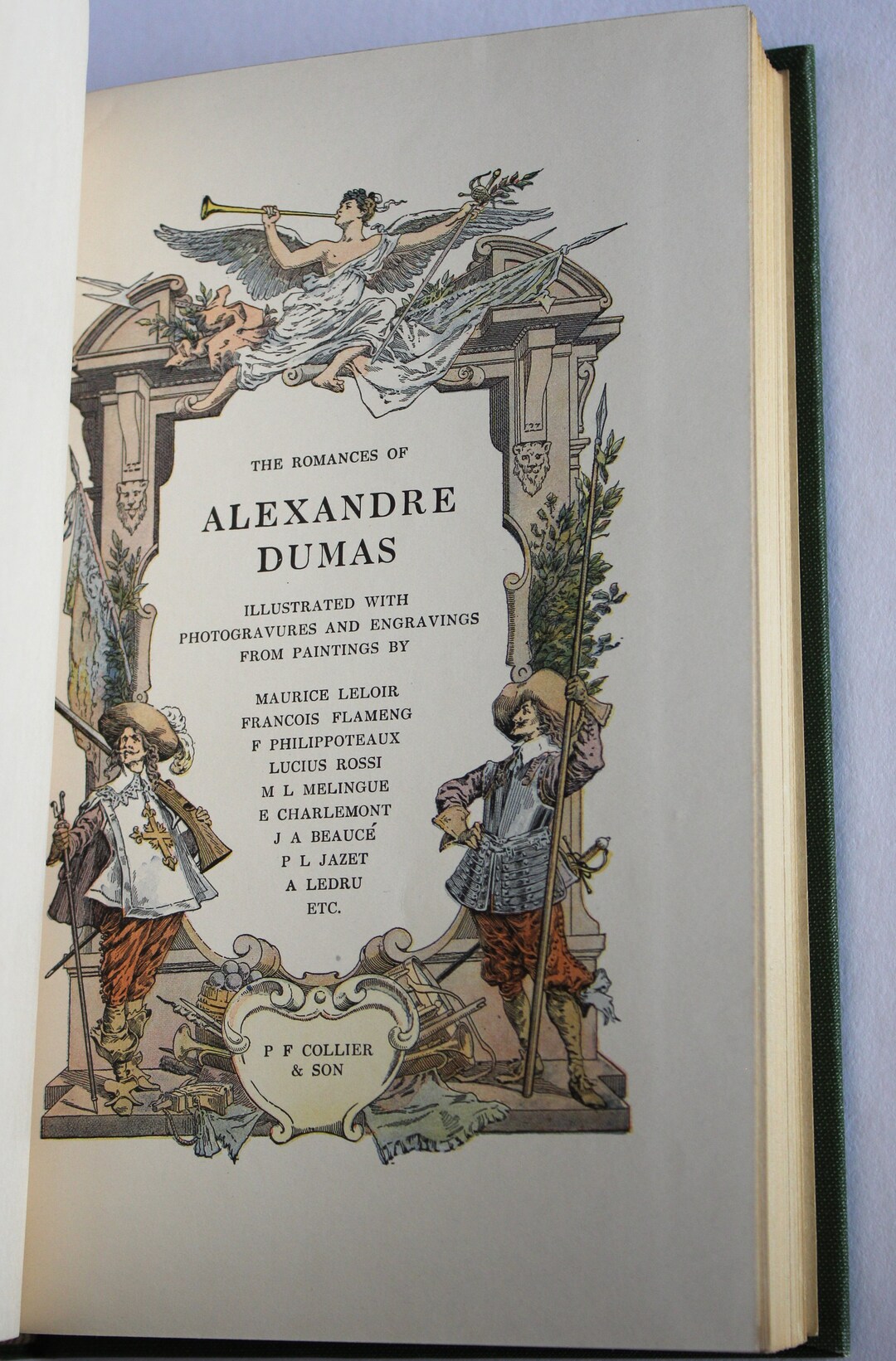 The Romances Of Alexandre Dumas The Page Of The Duke Of Savoy 1910 Pf