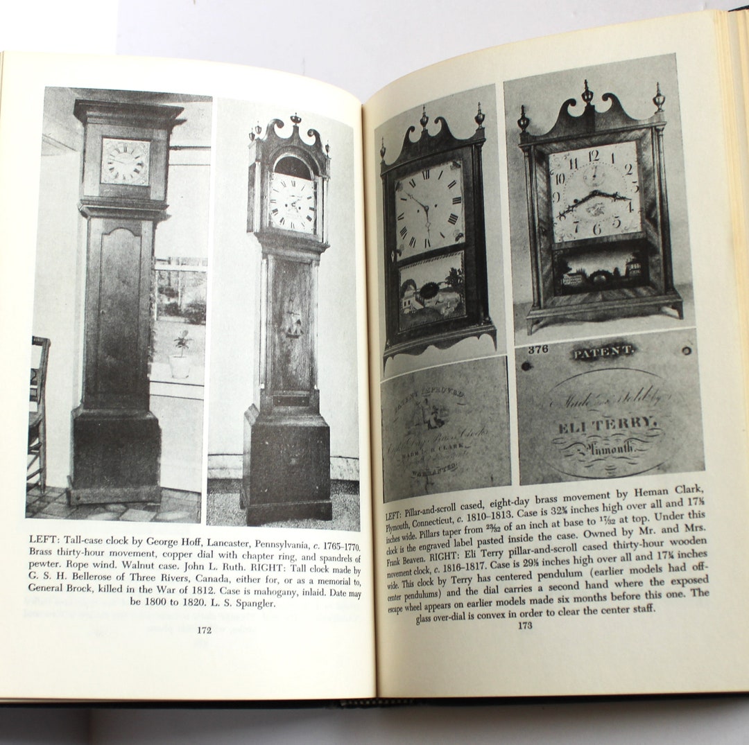 1958 American Clocks and Clockmakers by Carl W. Drepperd HC Book - Etsy
