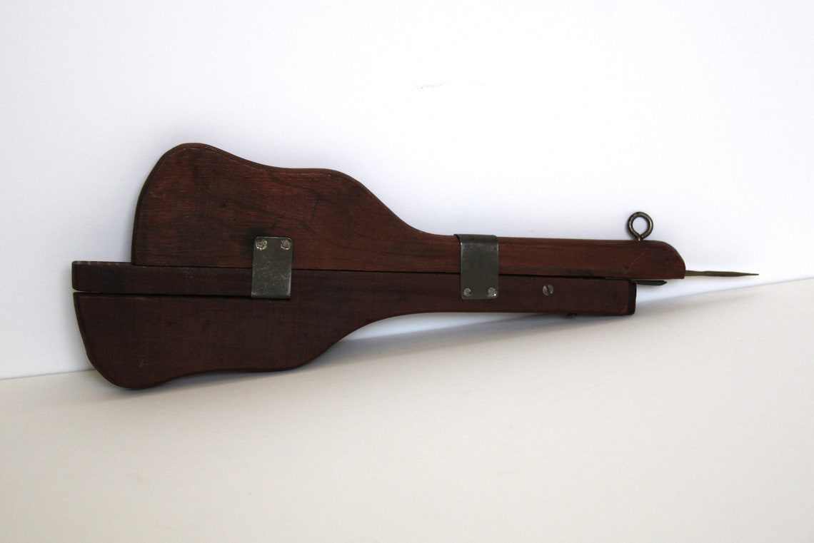 Antique 1880's Weaving Rug Shuttle Needle Hooking Punch - Etsy