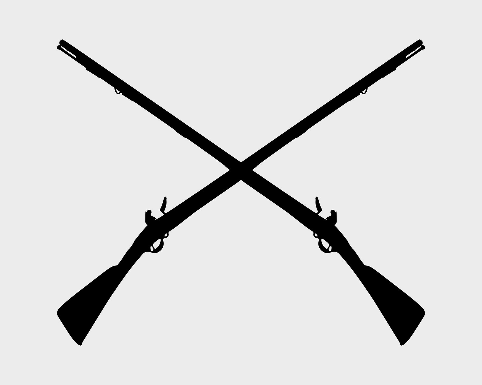 Infantry Crossed Rifles Svg Files for Cricut 1776 Weapons - Etsy