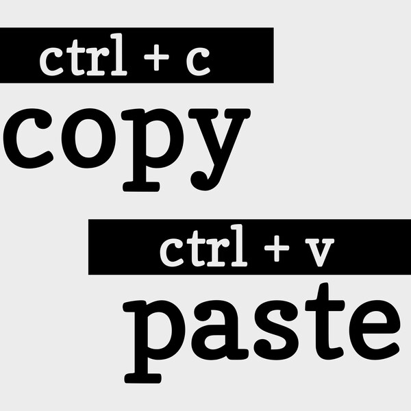Copy Paste - Etsy