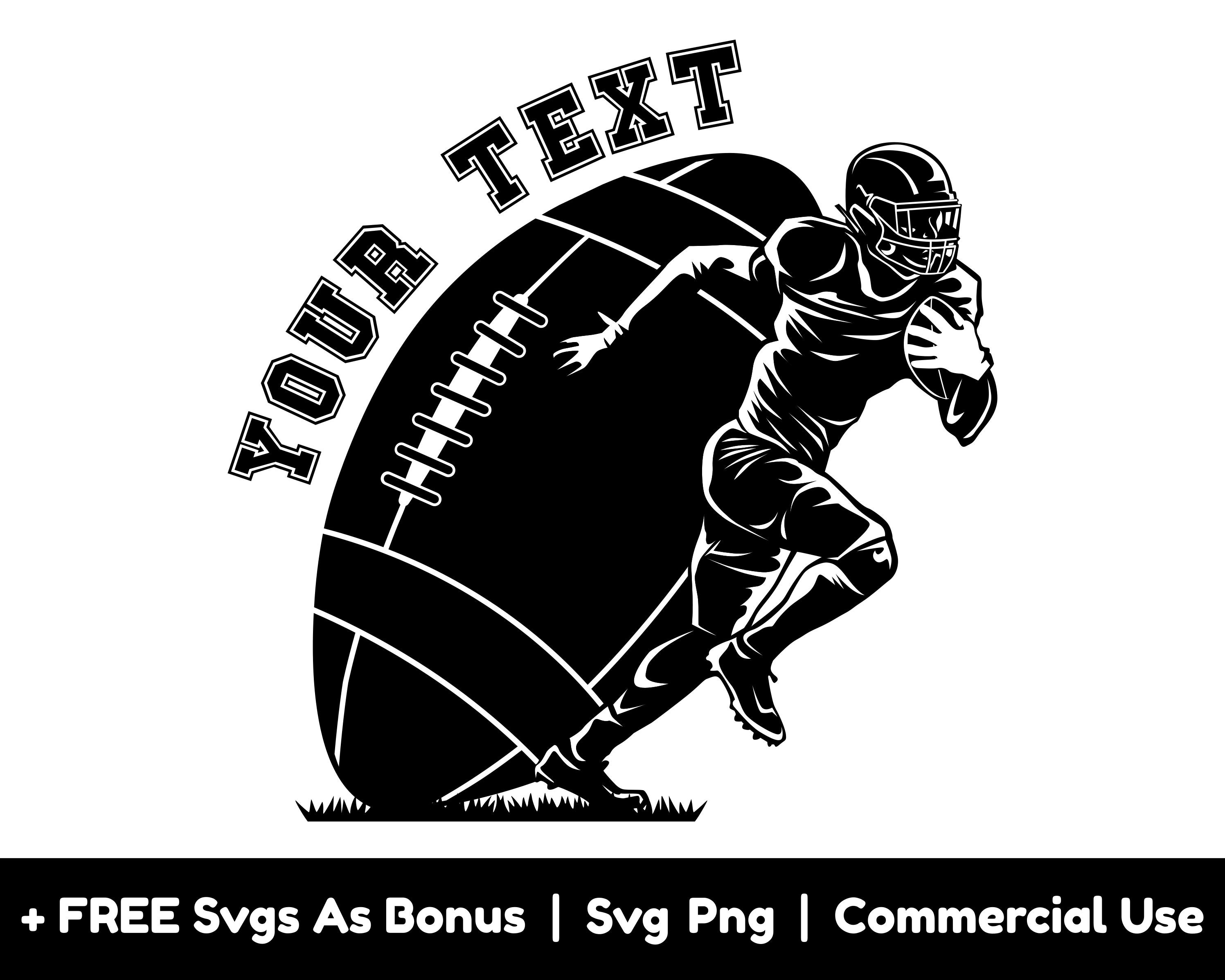 Football Player Svg Football Name Svg American Football - Etsy Canada