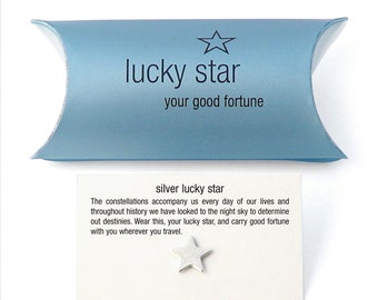 Good Luck Star Card - Etsy