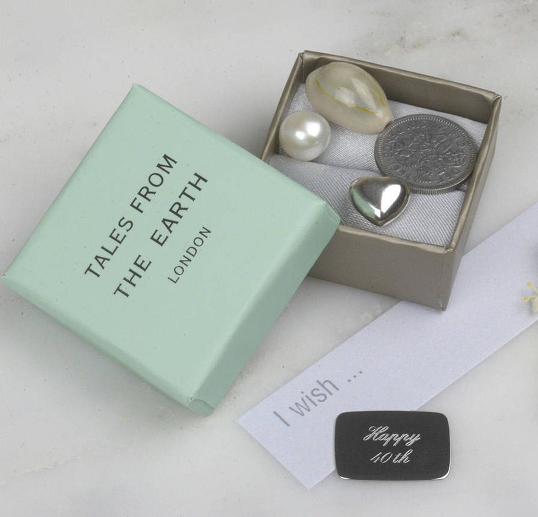 Happy 40th Birthday Box of Keepsake Charms Can Be Personalised, Happy ...