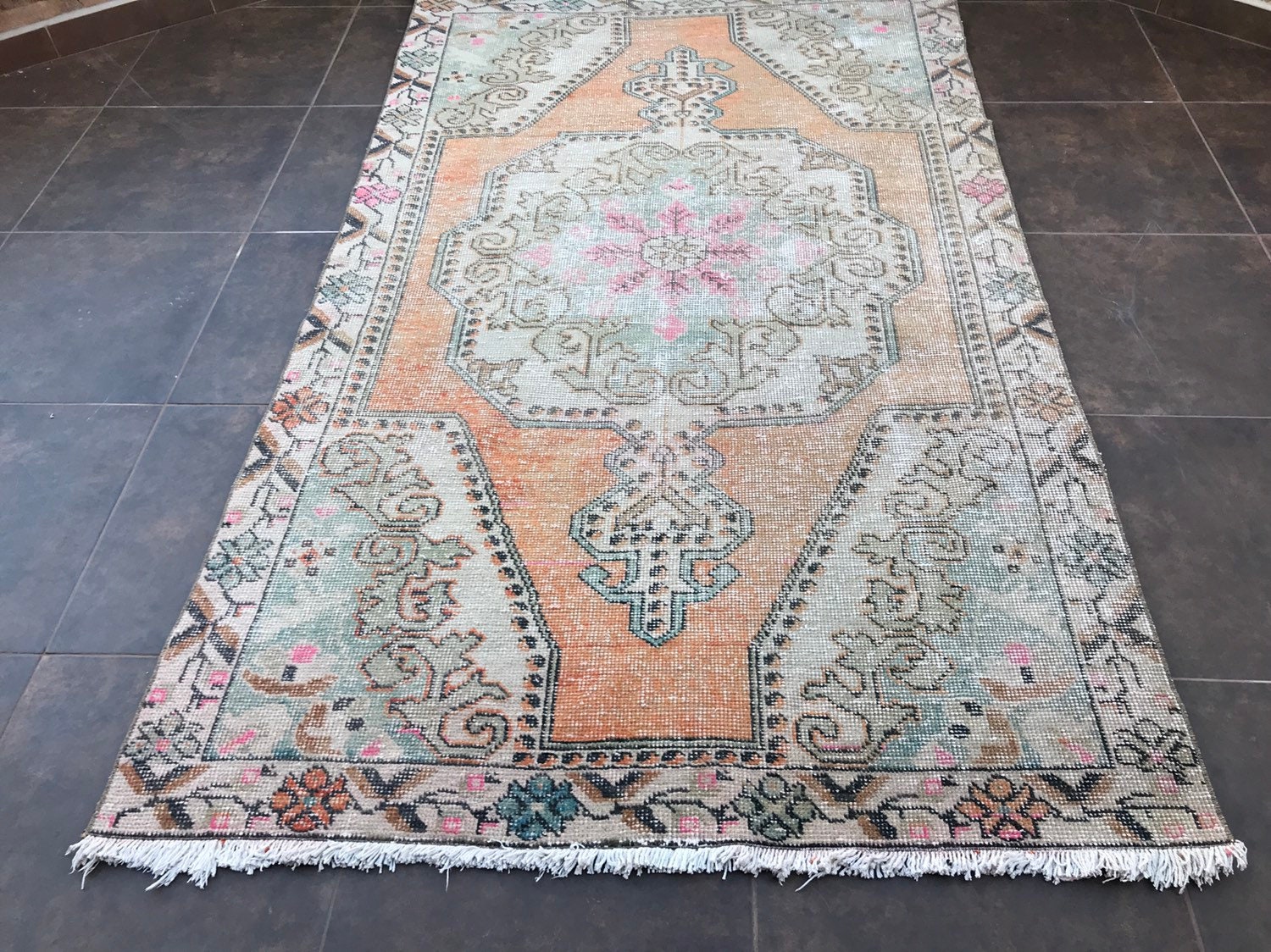 4x7 Area Rug Turkish Rug Vintage Rug Turkish Vintage Rug - Etsy