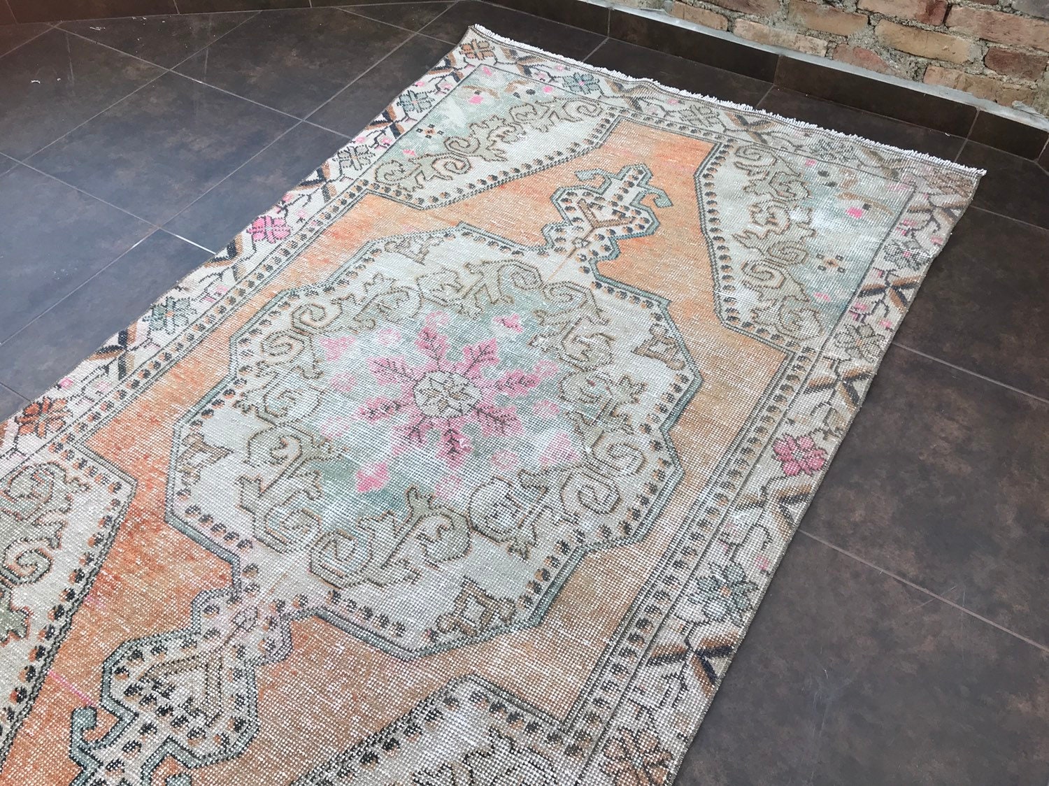 4x7 Area Rug Turkish Rug Vintage Rug Turkish Vintage Rug - Etsy