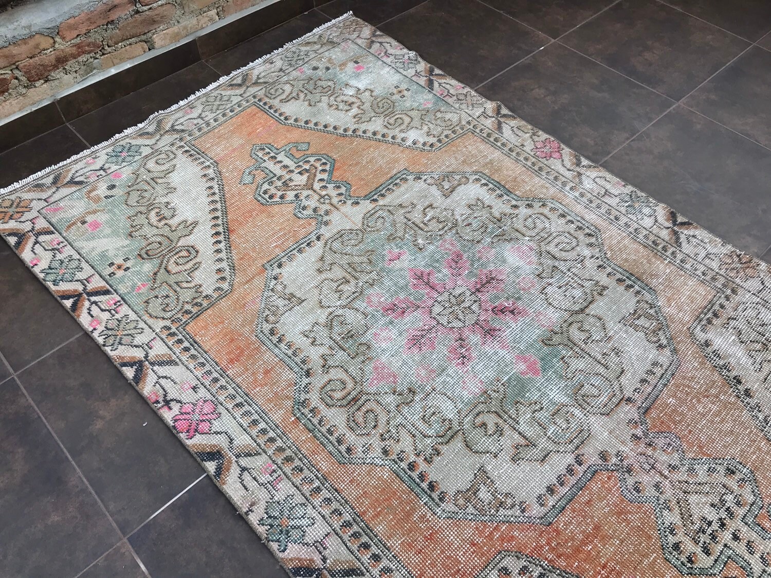 4x7 Area Rug Turkish Rug Vintage Rug Turkish Vintage Rug - Etsy