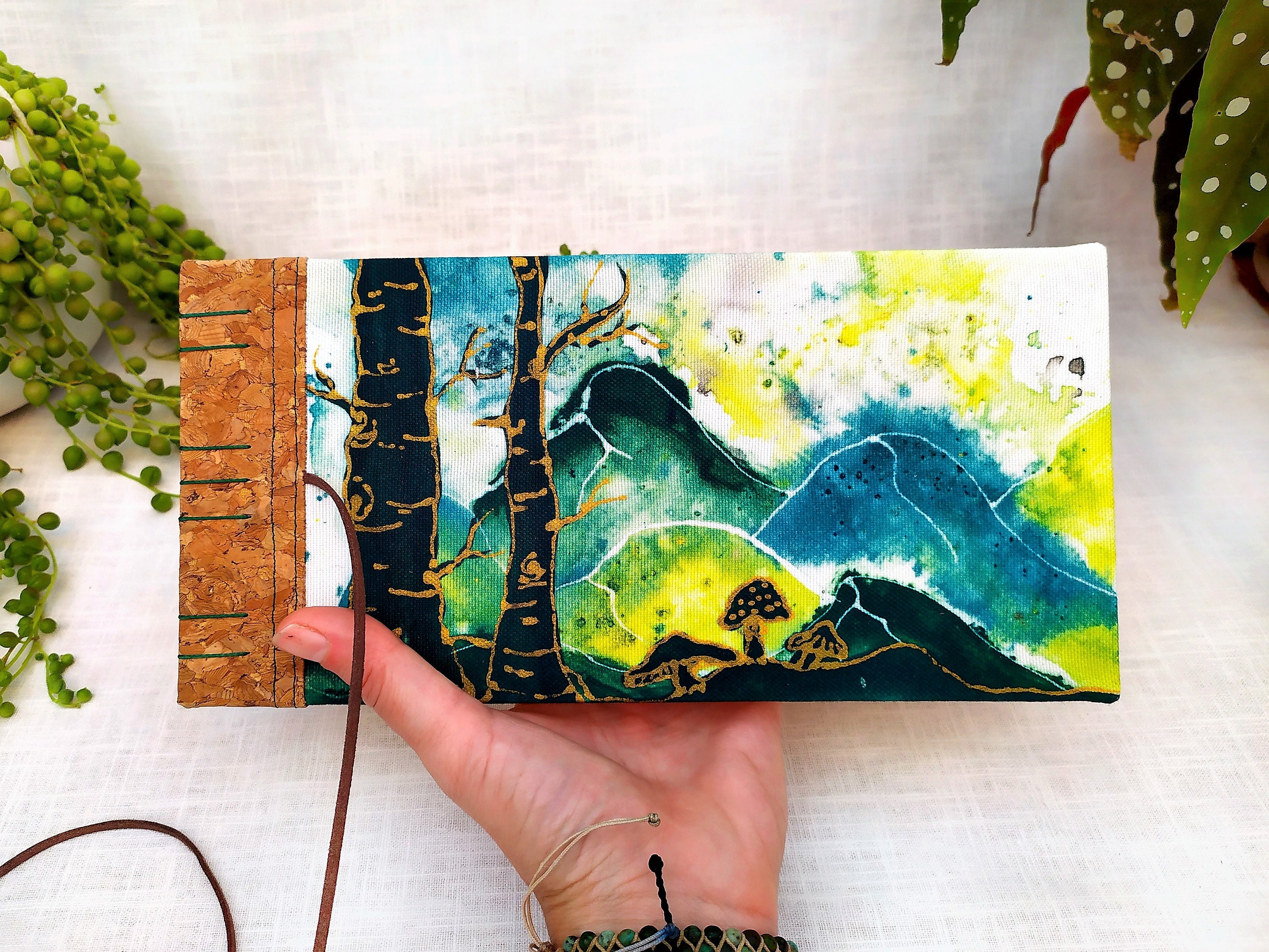 Hand Bound Drawing Sketchbook Handmade Artist Journal With - Etsy UK