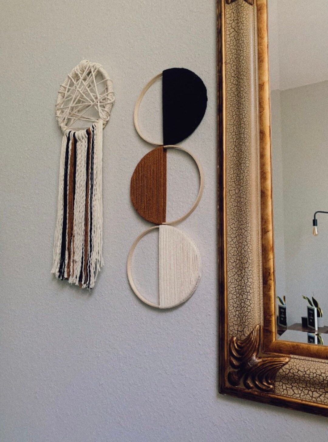 Boho Yarn Circle Set - Etsy