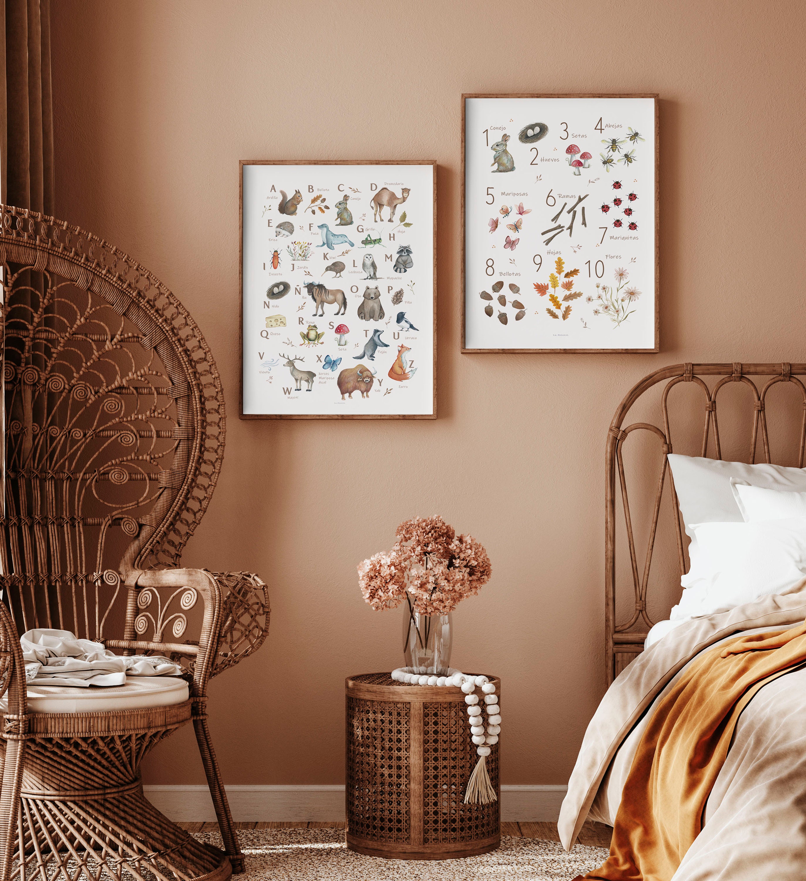 NUMBERS: Numbers With Illustrations of Forest Animals - Illustration ...