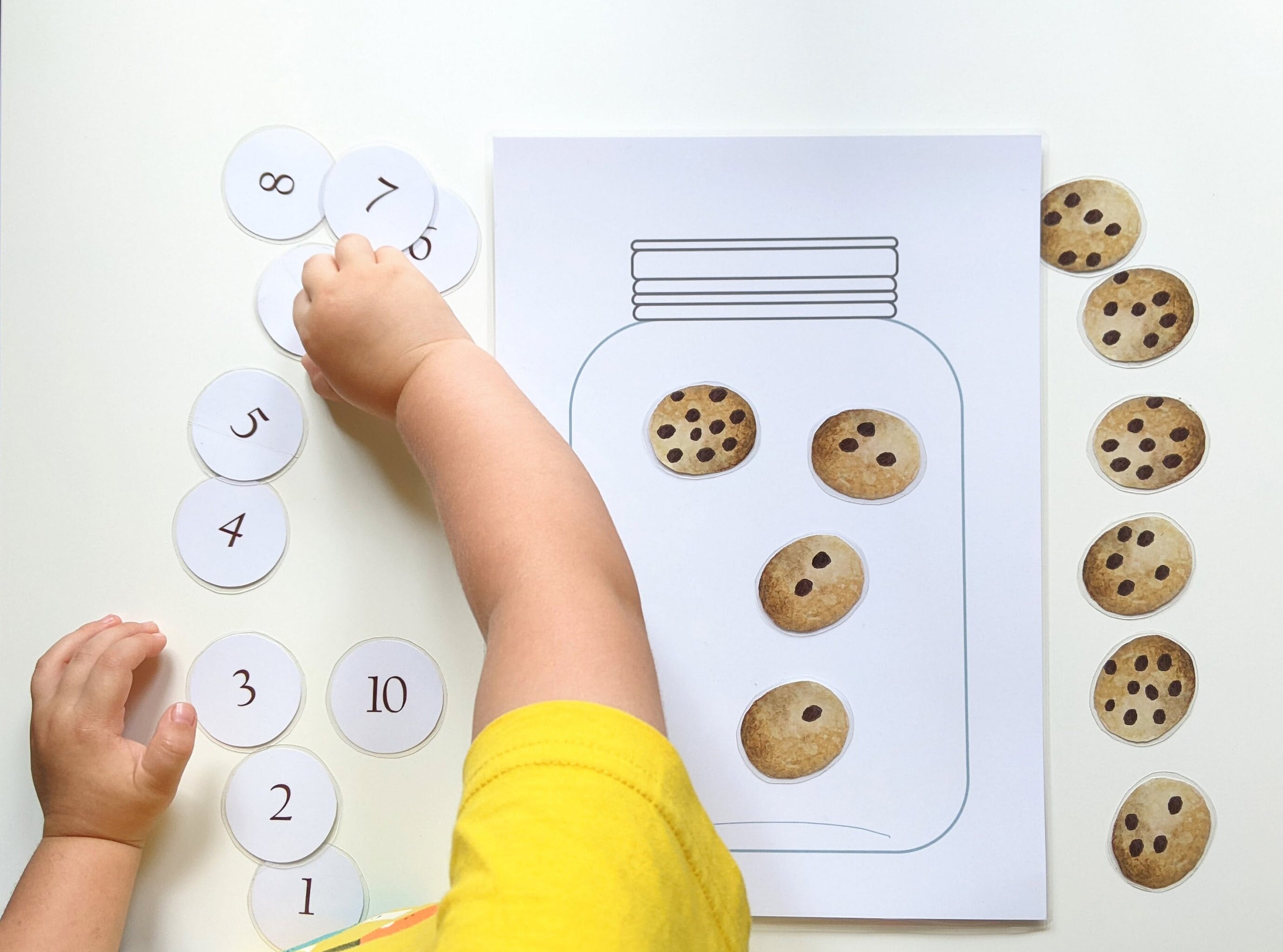 Chocolate Chip Cookie Printables, Toddler Activities, Homeschooling ...