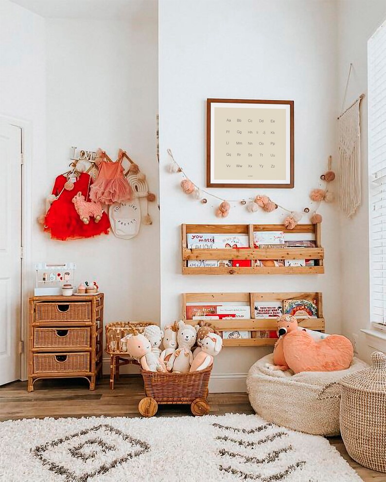 Alphabet Print: Educational Poster, Classroom Decor, Montessori ...