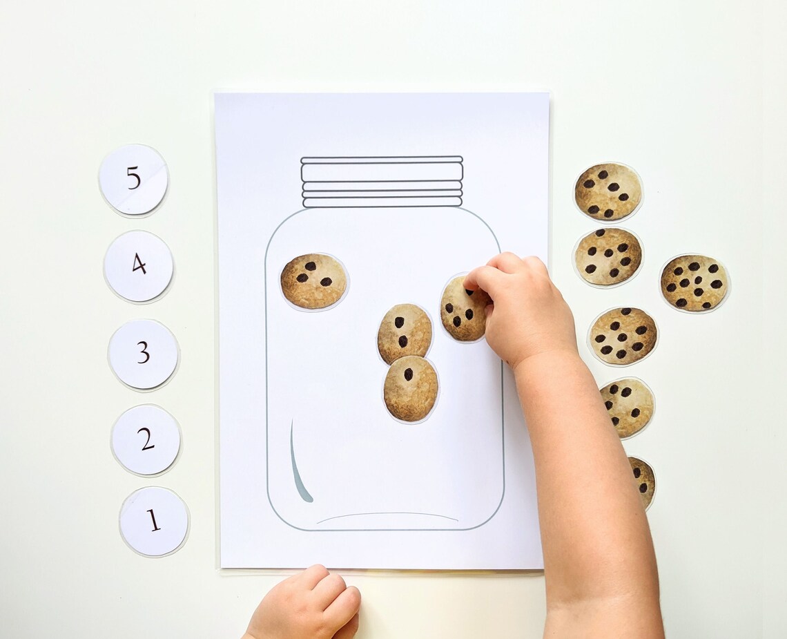 Chocolate Chip Cookie Printables, Toddler Activities, Homeschooling ...