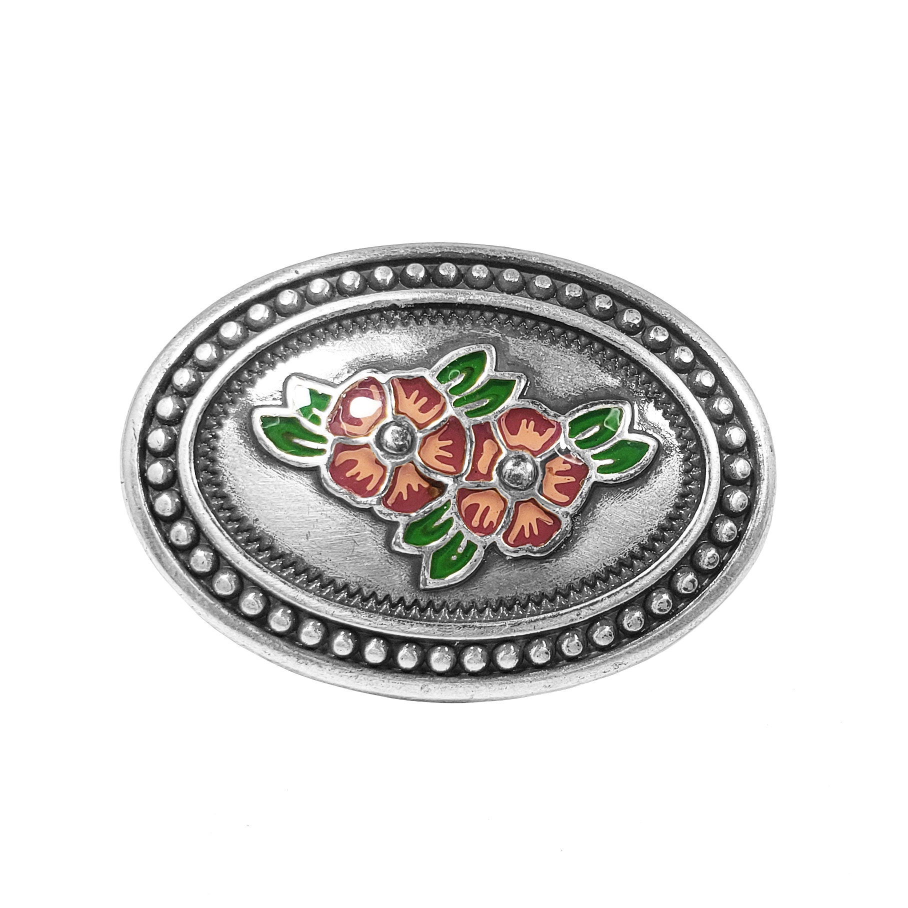 Pink Verona Concho Oval - Etsy