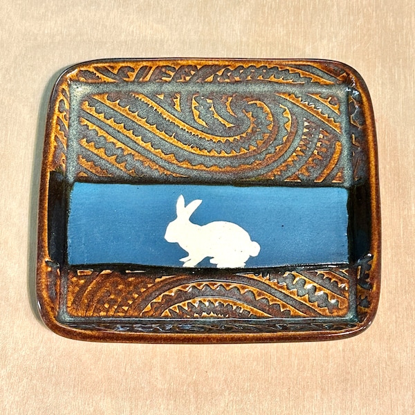 Bunny Dish - Etsy