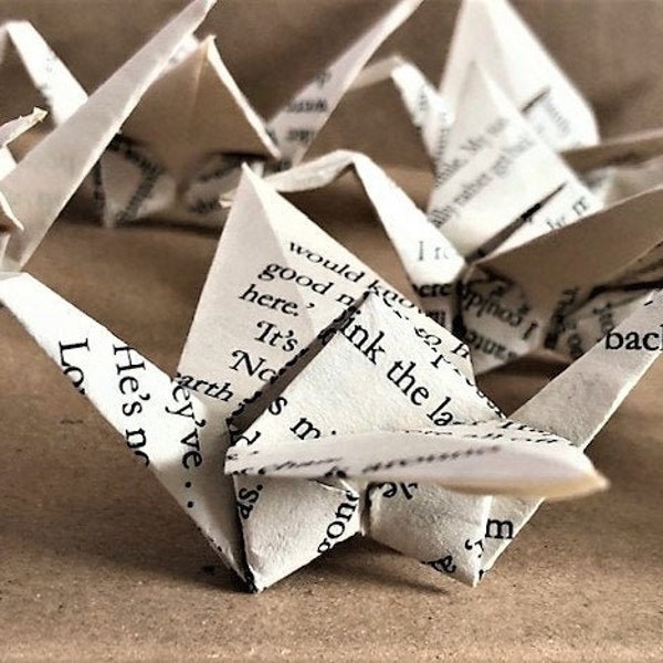 Book Origami - Etsy