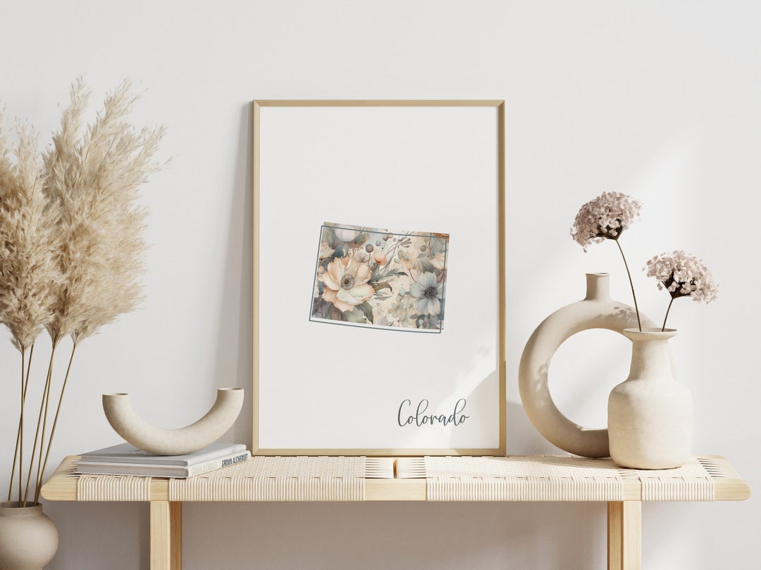 Colorado Digital Art Print for Wall Art Downloadable Print for Colorado ...