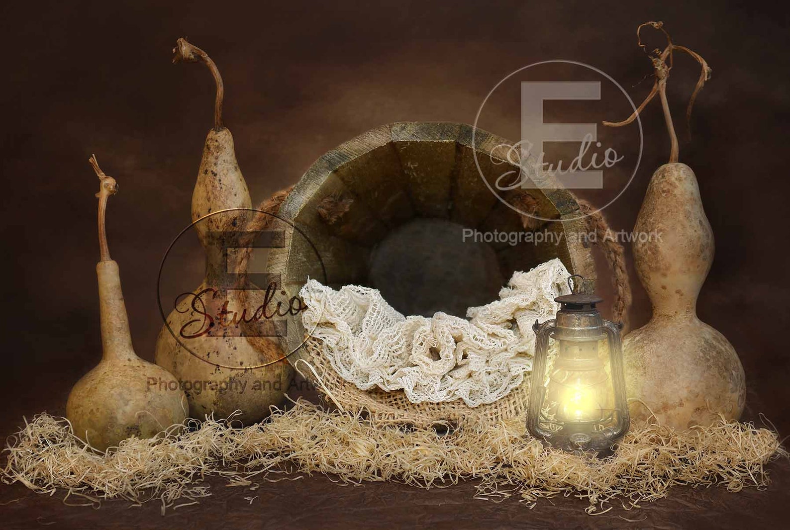 Autumn Baby Digital Backdrop Rustic Digital Background Farm - Etsy