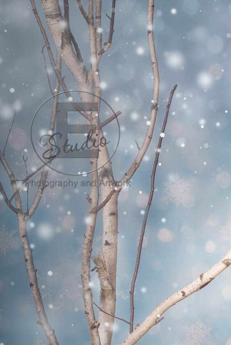 Snow Digital backdrop newborn digital props winter | Etsy